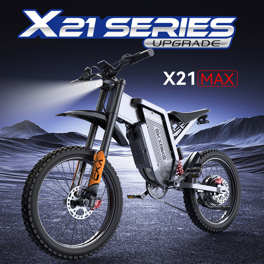 EKXBIKE X21 MAX Mountain off-road electric bike【On sale🔥🔥🔥】 – EKXBIKE ...